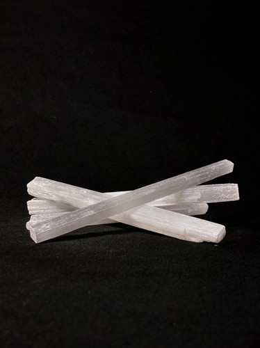 Rough Selenite Wands - 5.5" | The Purple Ravens
