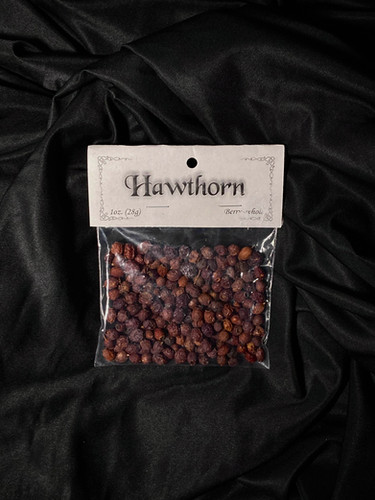 Hawthorn Berries whole - 1 oz | The Purple Ravens
