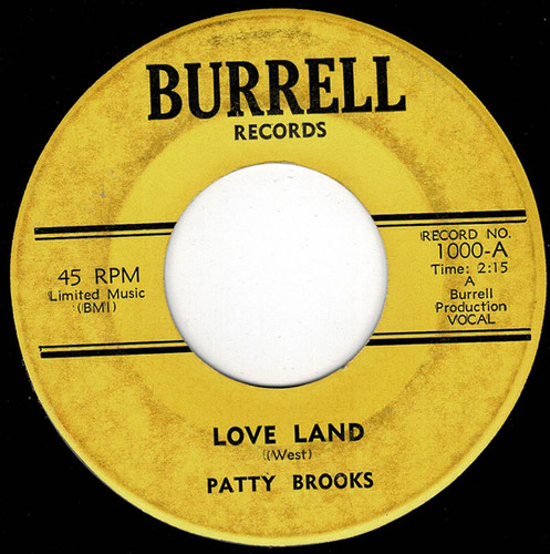 Patty Brooks - Love Land - Burrell | Manfromsoul Recordshttps://static ...