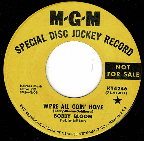 Bobby Bloom - We're All Goin' Home - MGM | Manfromsoul Recordshttps://static.wixstatic.com/media ...