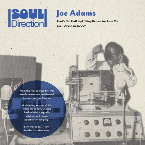 Joe Adam’s – That’s Not Half Bad – Soul-Direction (Digital Download ...