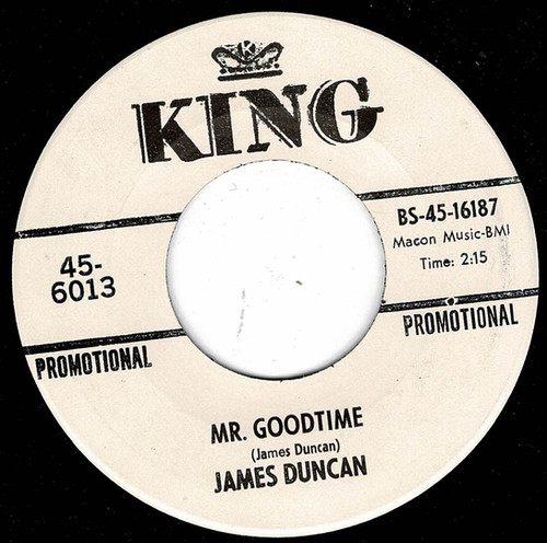 James Duncan - Mr. Goodtime - King | Manfromsoul Recordshttps://static.wixstatic.com/media ...