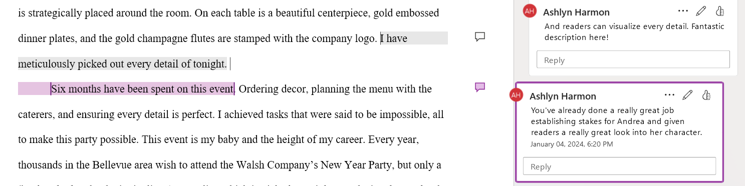 What are sample edits and why are they important?