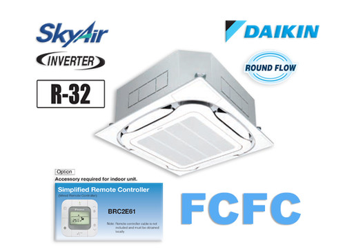 Ac Cassette Daikin 3.5 PK Round Flow Inverter FCFC85DVM4 (3 Phase) | Ac ...