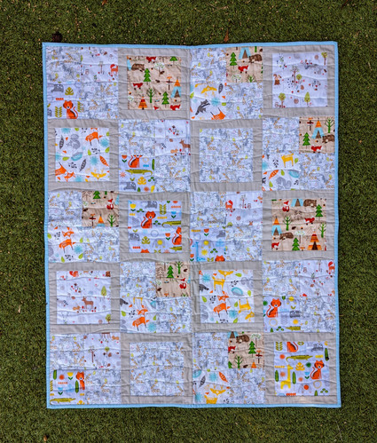 Framed Four Patch | Baby Quilt Pattern PDF Pattern | Cece Quilts n Things