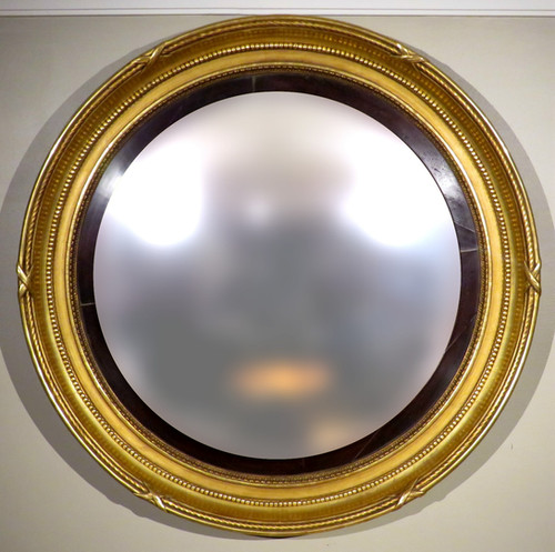 An Exceptionally Large & Fine Georgian Bulls-eye / Butlers Mirror ...