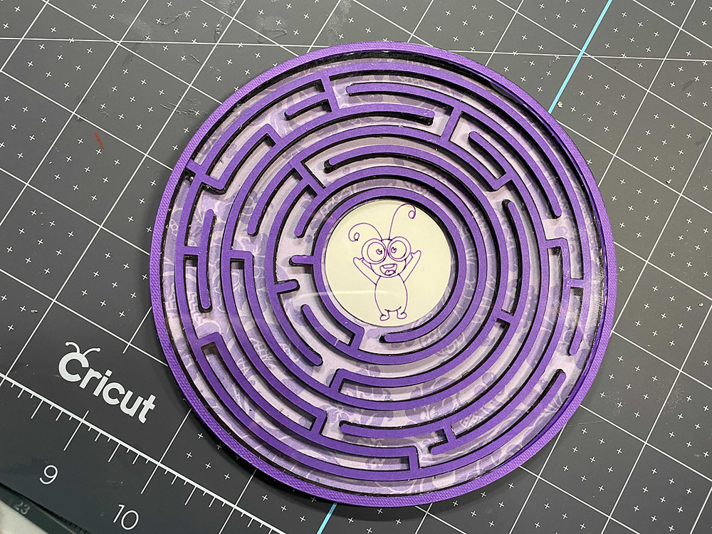 Cricut Interactive Maze Card [video]
