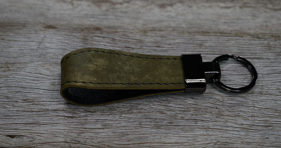 Italian Leather Key Fob | Brooks Leathercraft