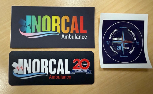 NORCAL Stickers -Pride | NORCAL Ambulance