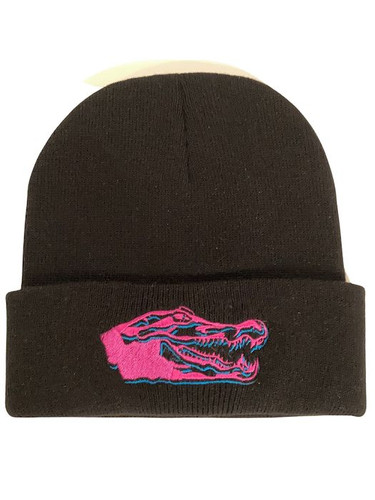 Miami Vice Gator Beanie | The Brass Alligator