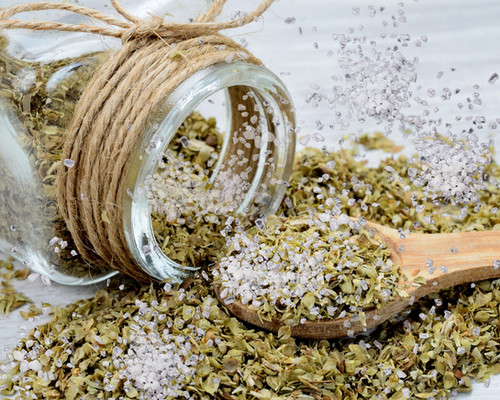 Oregano Infused Sea Salt | The Hat’s Olive Tap
