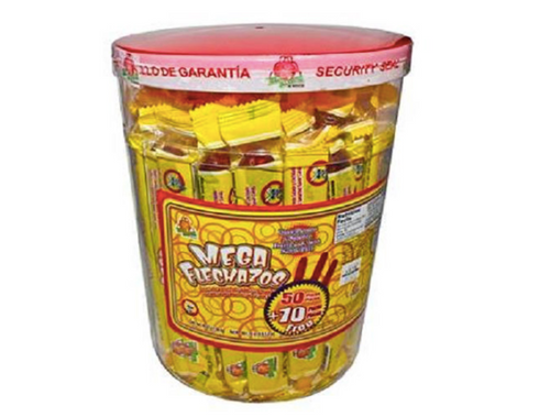 El Azteca Flechazos Mega, Hot & Salt Tamarind Flavor Candy - 50 Count ...