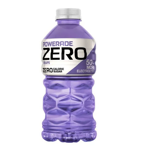 POWERADE Sports Drink, Zero Sugar, Grape 28oz Bottle | Garcia Plaza Bakery