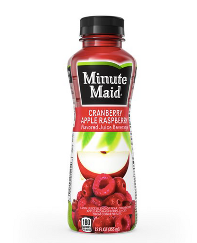 Minute Maid Cranberry Apple Raspberry Beverage 12oz | Garcia Plaza Bakery