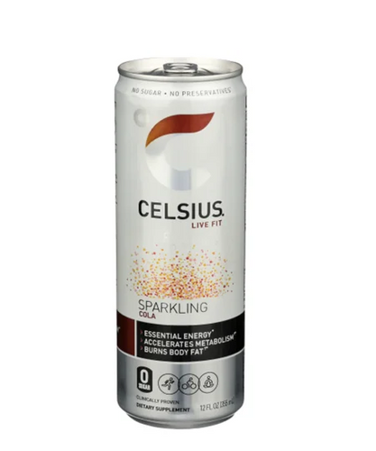 Celsius Sparkling Cola Energy Drink - 12 fl oz Can | Garcia Plaza Bakery