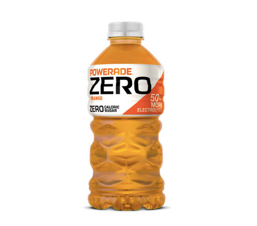 POWERADE Sports Drink, Zero Sugar, Orange, 28oz Bottle | Garcia Plaza ...