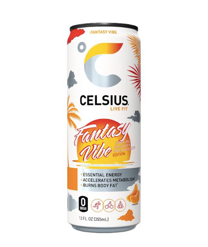 Celsius Sparkling Fantasy Vibe Energy Drink - 12 fl oz Can | Garcia ...