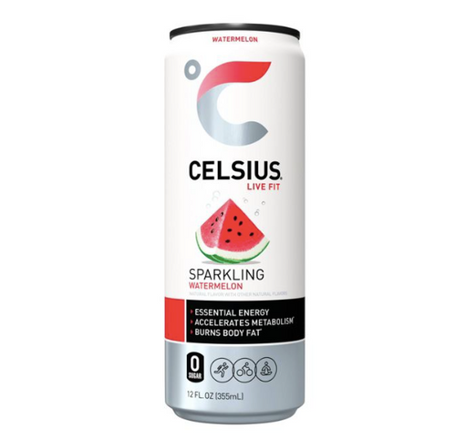 Celsius Sparkling Watermelon Energy Drink - 12 fl oz Can | Garcia Plaza ...