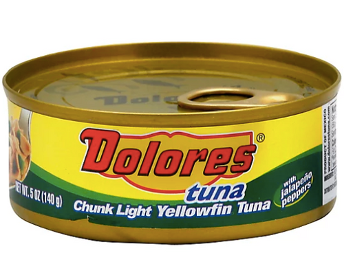 Dolores Tuna Chunk Light Yellowfin Tuna With Jalapenos 5oz | Garcia ...
