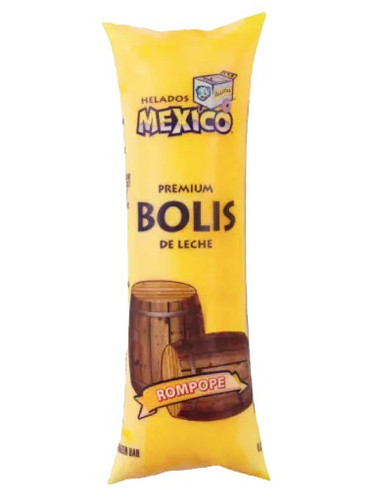 Bolis De Leche Rompope Frozen Bar | Garcia Plaza Bakery