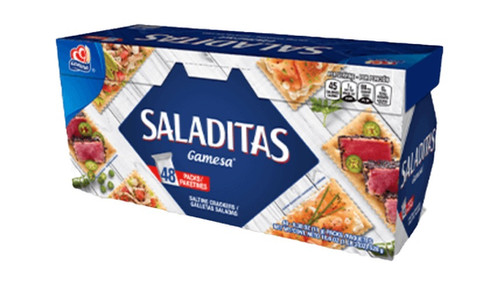 Gamesa Saladitas Crackers, 48 Count | Garcia Plaza Bakery
