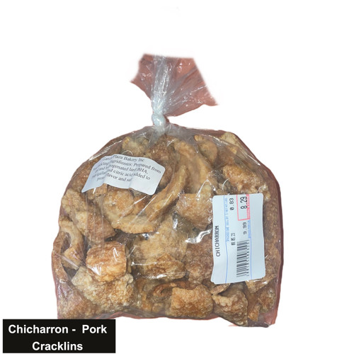 Chicharron / Pork Cracklings Bag | Garcia Plaza Bakery