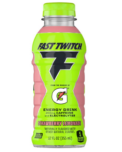 Fast Twitch by Gatorade Strawberry Lemonade Energy Drink - 12 fl oz ...