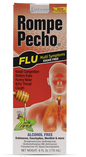 Rompe Pecho SF-FLU (Sugar-Free FLU) 6oz | Garcia Plaza Bakery