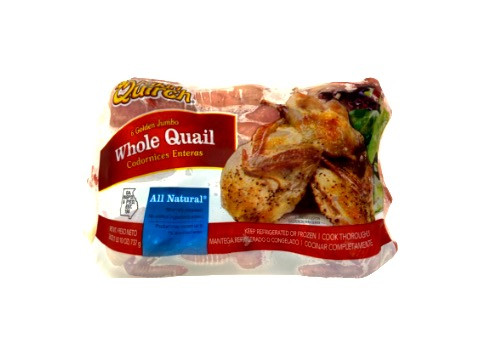 Golden Jumbo Whole Quails 26 oz Kikiri Quirch Frozen | Garcia Plaza Bakery