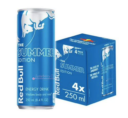Red Bull Summer Edition Energy Drink, 8.4 fl oz 4 pack Can | Garcia ...