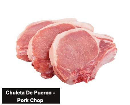 Chuleta De Puerco Pork Chop | Garcia Plaza Bakery