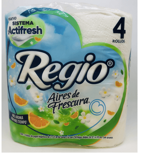 Regio 4 Roll Toilet Paper Papel | Garcia Plaza Bakery