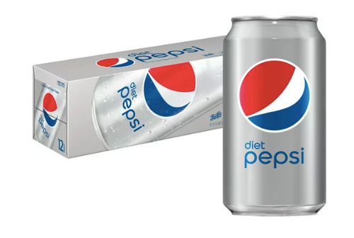 Diet Pepsi Cola Soda Pop, 12 Fl Oz, 12 Pack Cans | Garcia Plaza Bakery