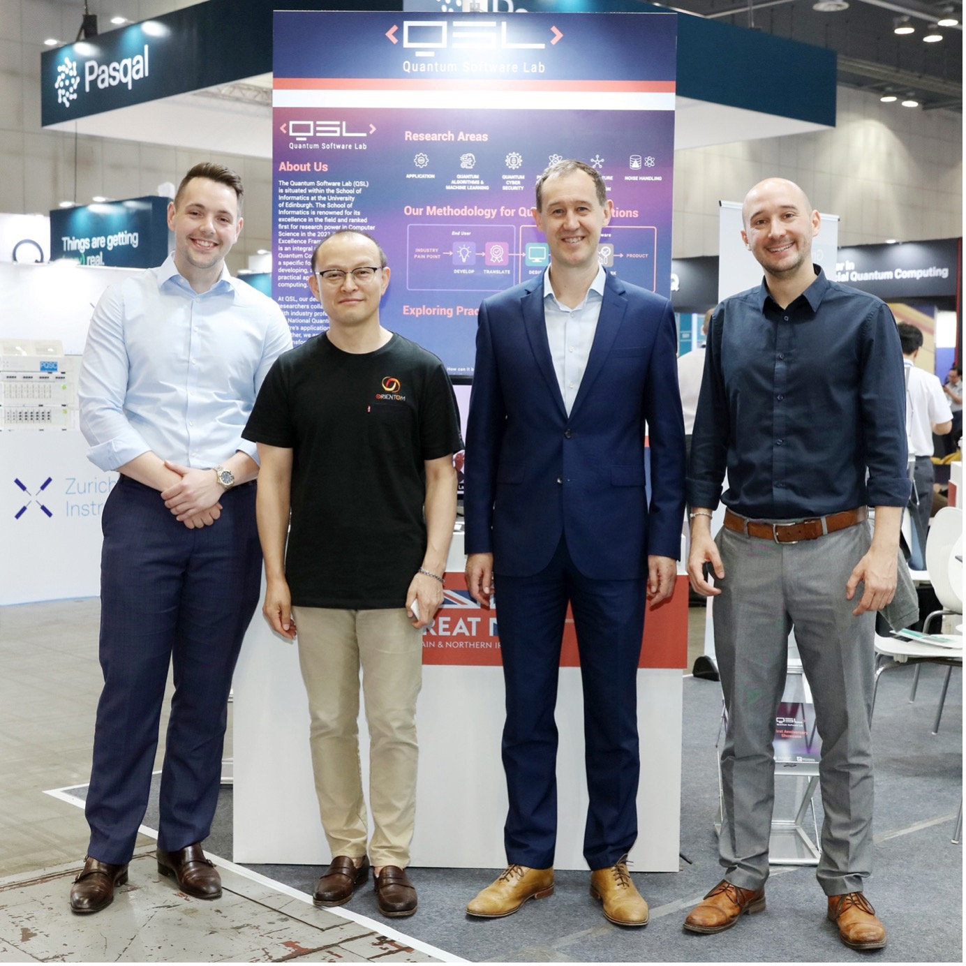 Quantum Software Lab build-bridges at Quantum Korea 2024 | Quantum ...