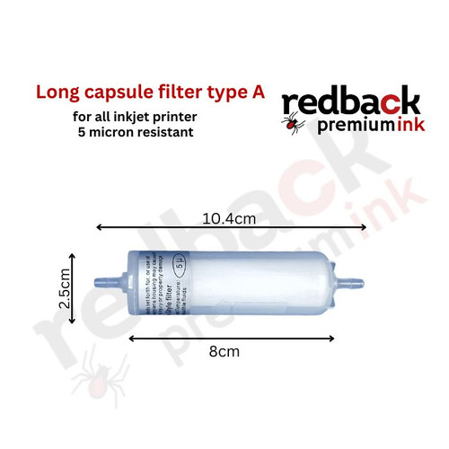 cylindrical ink filter 5 micron for all inkjet printers 2 types A and B ...