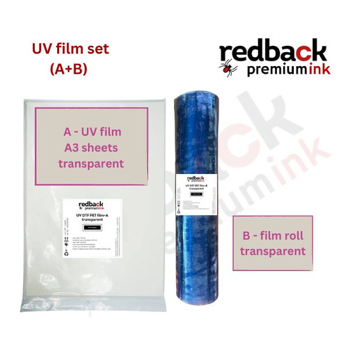 UV film (A3 sheets +B roll)set, or separately (sheets or B roll ...