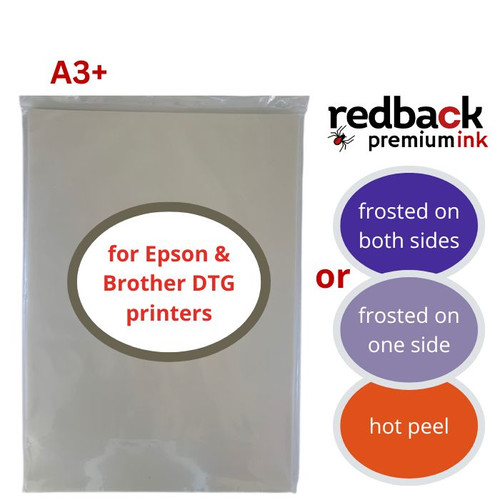 Epson & Brother DTG printers film for DTF printing A3+ single or double ...