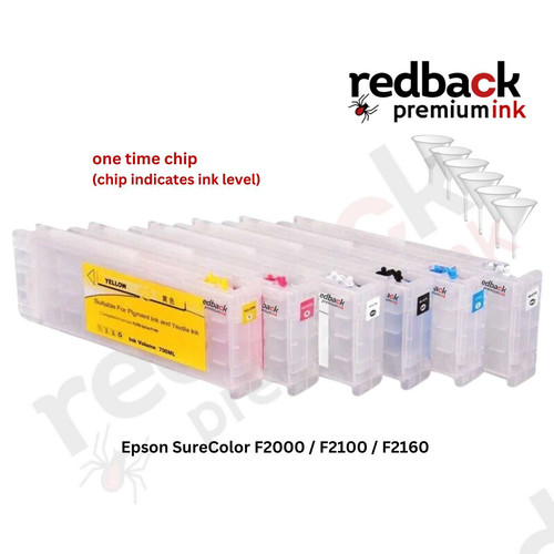 Epson SureColor F2000 / F2100 compatible empty refillable cartridges ...