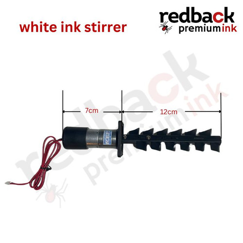 white ink tank stirrer for 1.5L tank (DC 24V, 0.5A, 12 W) | Redback ...