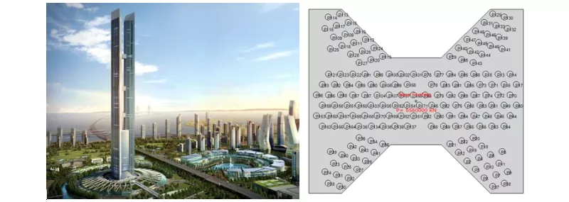 Incheon Tower - Pile Raft Foundation Evaluation