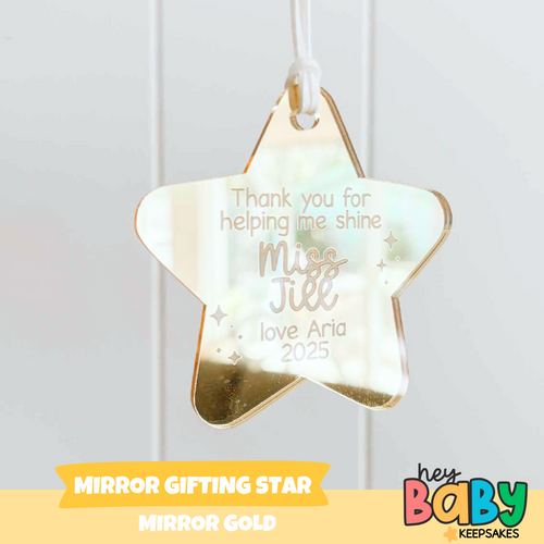 Gifting Star Ornament | Hey Baby
