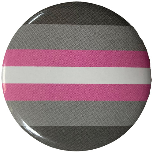 Demigirl Pride Pin | Powered By Rainbows