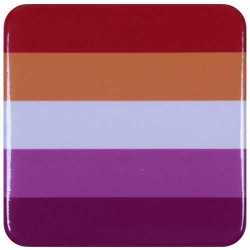 Lesbian Pride Flag Pin Powered By Rainbows