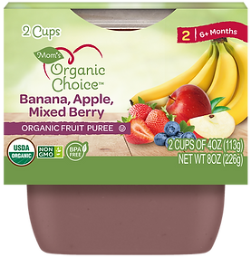 Banana, Mixed Berry | Momsoc