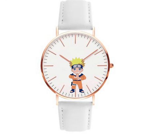 Naruto white watch | Comic watches