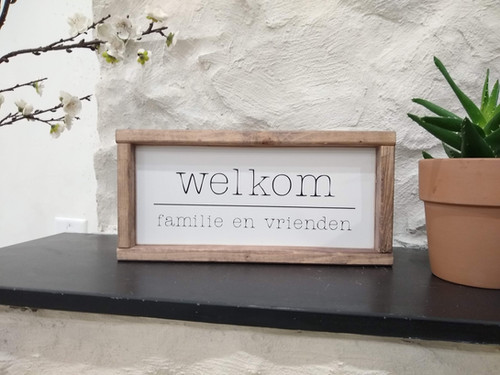 Dutch Welkom Sign | therozyhomebykelly