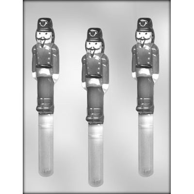 Nutcracker Pretzel Rod Chocolate Mold | The Candy Lady