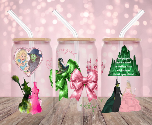 Wicked UVDTF Libby cup wrap | DesignsbyKelly