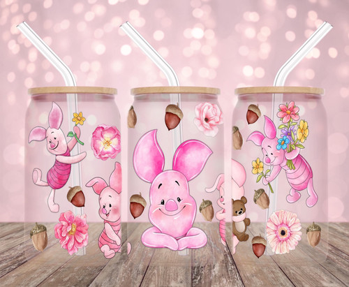 Piglet UVDTF Libby cup wrap | DesignsbyKelly