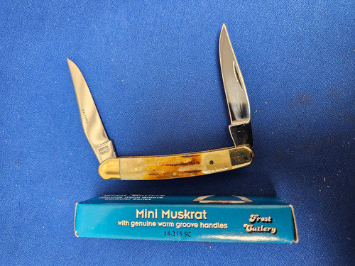 Frost Cutlery Mini Muskrat with Bone Handles | Farm Life Farm